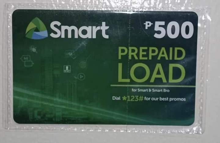 SMART load card 500 | Lazada PH