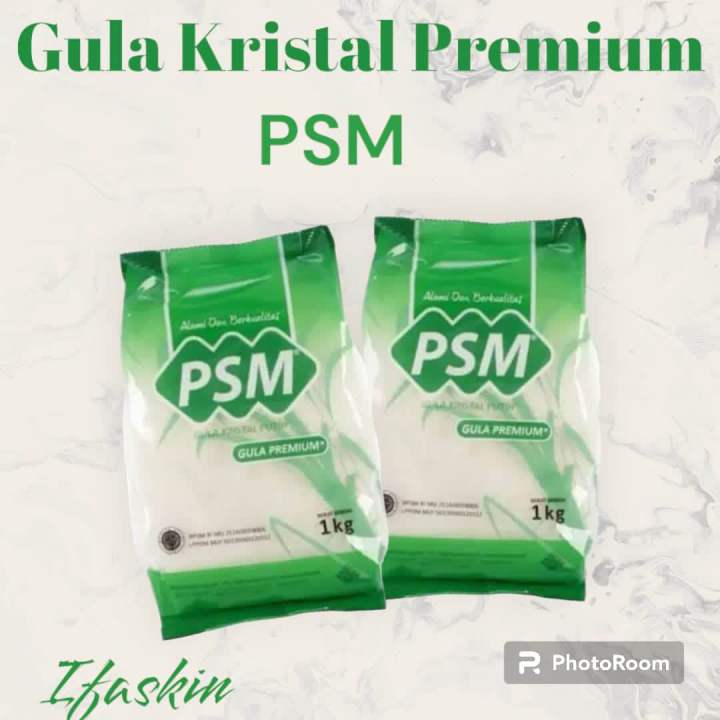 PSM /GMP/PIEKO/GULAKU GULA PASIR KRISTAL PREMIUM 1 kg | Lazada Indonesia