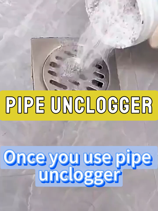 pipe unblocking agent Drain Clog Remover Fast-Acti Safe for Pipes ...
