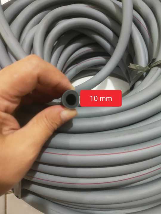 SELANG BENSIN SOLAR 10MM LOBANG DALAM 10MM, HARGA PER 1 METER | Lazada ...