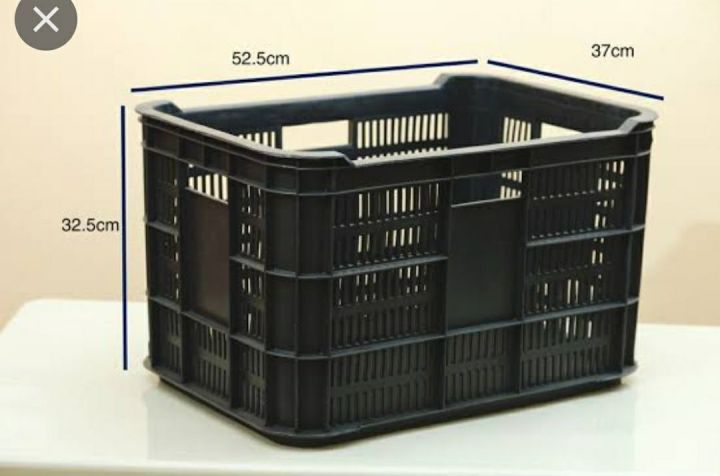 BLACK FRUIT AND FOOD CRATES | Lazada PH