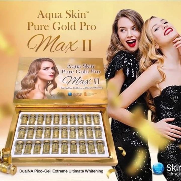 AQUA PURE GOLD PRO MAX II ADVANCED SKIN CARE | Lazada
