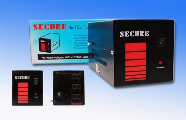 SECURE Automatic Voltage Regulator 500w 220v AVR for Computer No ...