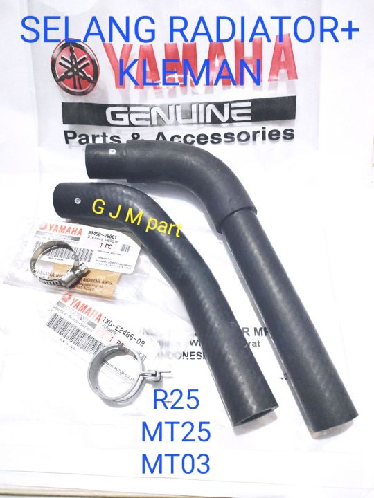 SELANG RADIATOR YAMAHA VIXION R15 R25 MT 25 MT 03 ORIGINAL ASLI ...