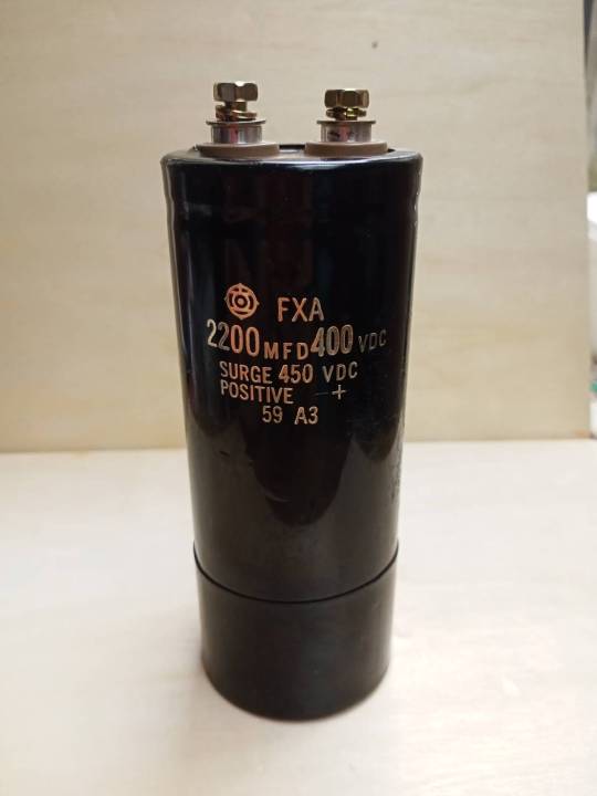 คาปาซิเตอร์ NIPPON Hitachi CAPACITOR 2200uF 450v C2200uf 450v C2200uf ...