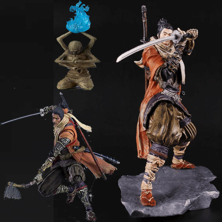 Figma 483-DX SEKIRO Figure Shadows Die Twice Anime Game Action Figures ...