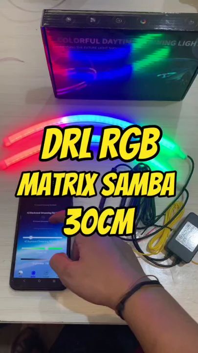 DRL Samba Flexible Matrix RGB 60cm dan 30cm Merk ICC | Lazada Indonesia
