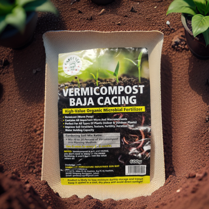 Premium Organic Vermicompost High Microbial Fertilizer | Lazada