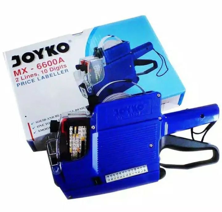 Alat Label Harga JOYKO MX-6600A Mesin Label Harga ( Huruf & Angka ...