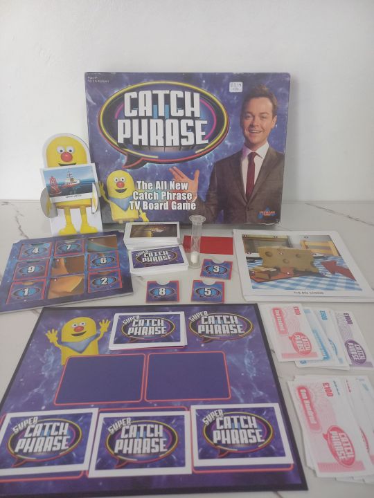 The RED Library- Catch Phrase Board Game Family and Friends Board Game ...