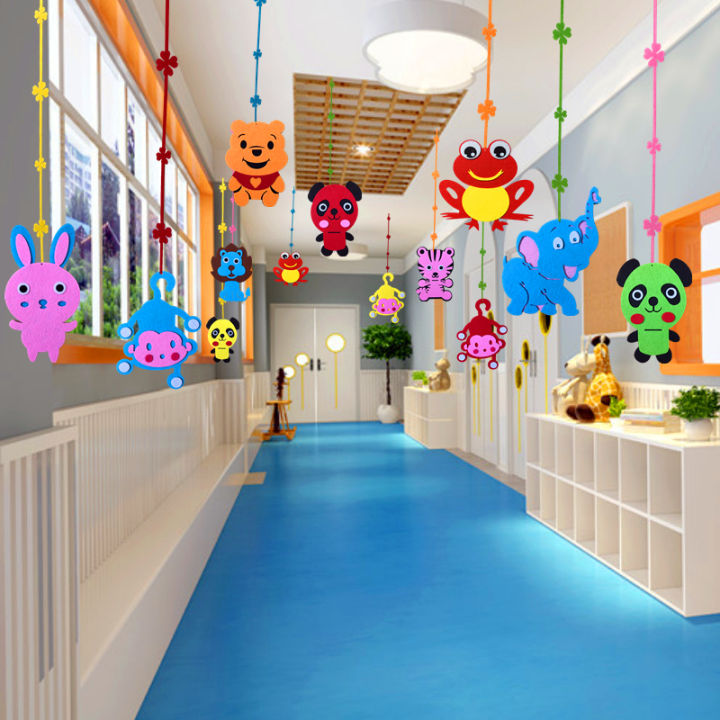 Kindergarten Corridor Hanging Decoration Classroom Creative Hanging ...