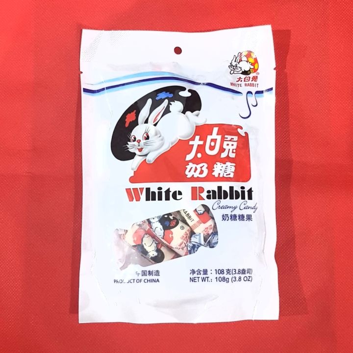 Permen kelinci 108gr white rabbit / Imlek / white rabbit creamy candy ...