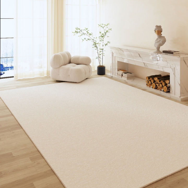 Japanese-Style High-Grade Solid Color Carpet Simple Plain Living Room ...