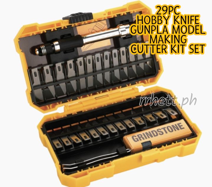 rrhett.ph HOTAK PREMIUM HOBBY KNIFE SET GUNPLA STAINLESS STEEL MODEL ...