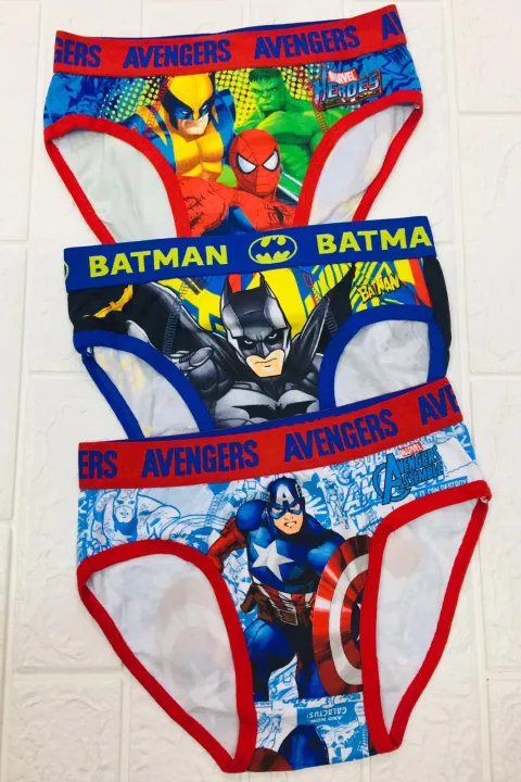 skw Brief kids with sizes 3 pcs with sizes 1-10 years old kids ...