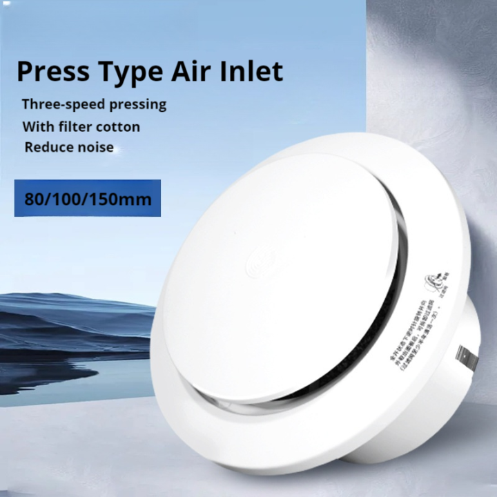 Circular Press Type Air Inlet, Adjustable Exhaust Outlet, Dustproof ...