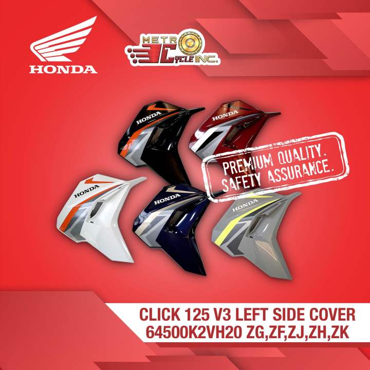 Honda Genuine Front Side Cover 64600k2vh20 Left / 64500k2vh20 Right For ...
