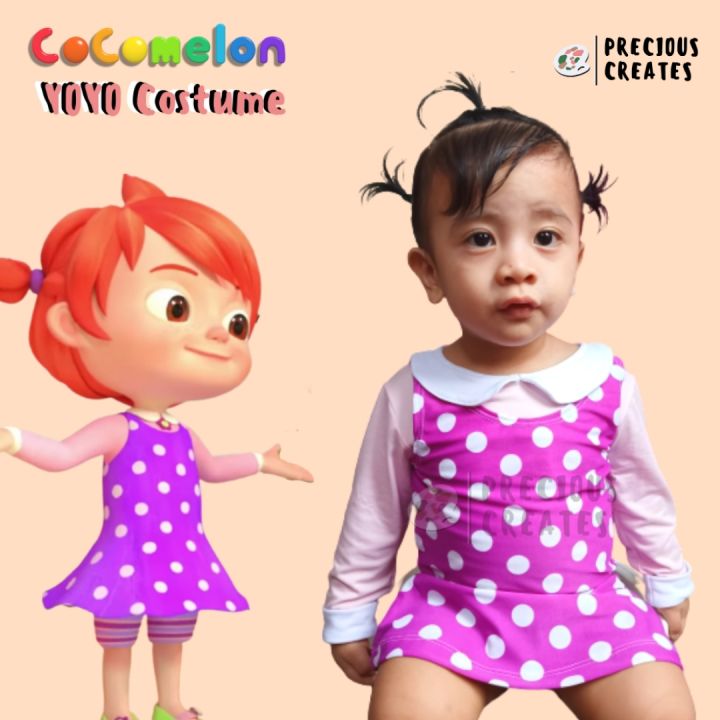 COCOMELON YOYO COSTUME / YOYO DRESS | Lazada PH