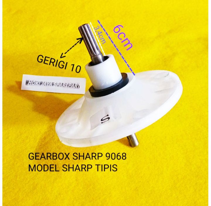 GEARBOX SHARP GERIGI 10 TIPIS 9068 / GEARBOX SHARP LAMA | Lazada Indonesia