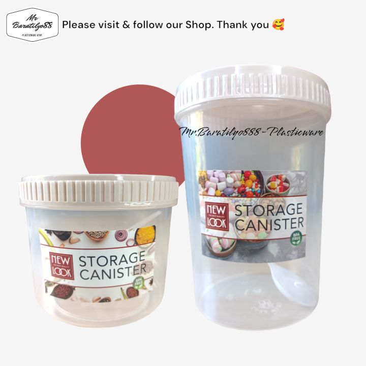 BPA STORAGE CANISTER WITH FREE SPOON (Garapon) | Lazada PH