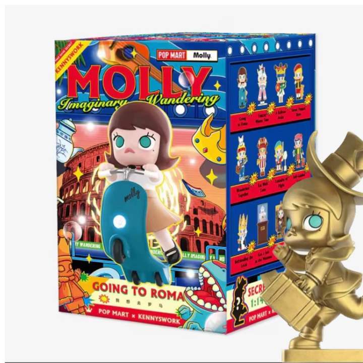 Popmart Molly Imaginary Wondering figure ยกบ็อค ของแท้ มาทั้ง 12 ตัว ...