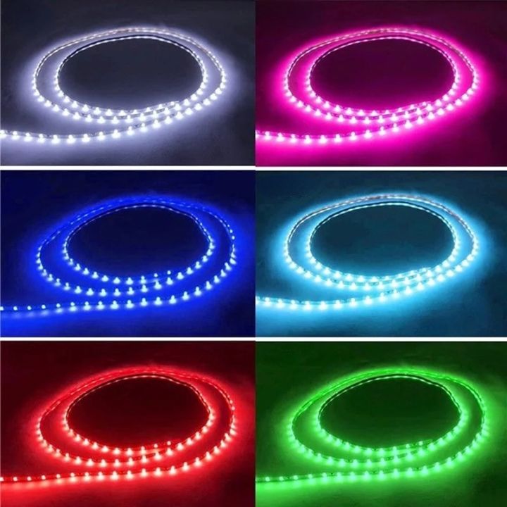 Waterproof Car Auto Decorative Flexible LED Strip Light Car LED Daytime ...