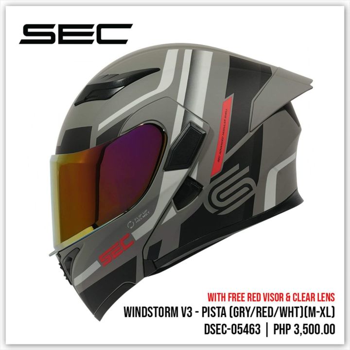 SEC WINDSTORM V3 PISTA - FREE EXTRA LENS | Lazada PH