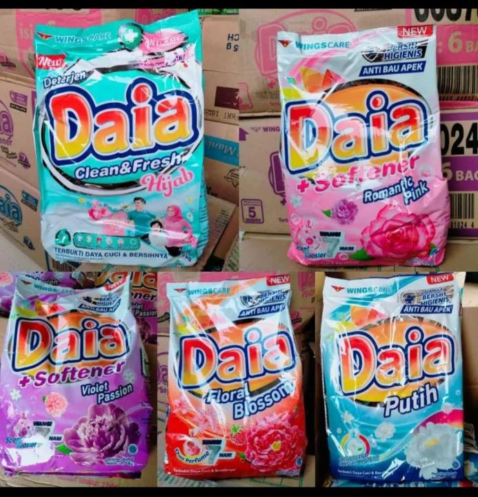 DAIA DETERGEN 1.5Kg kemasan baru /Detergen murah Daia 1.5kg | Lazada ...