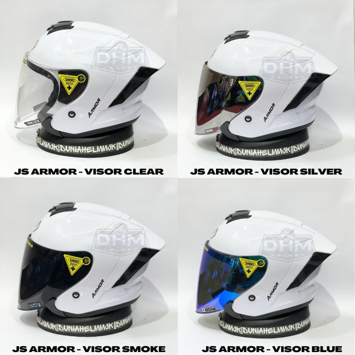 Helm JS Armor Half Face Standard SNI JS Armor Solid Motif Leopard ...