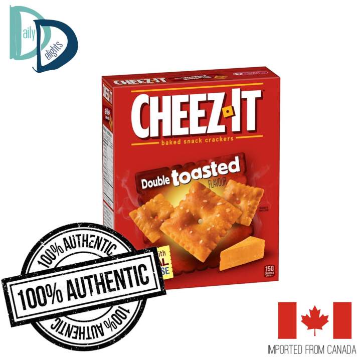 Cheez-It Baked Snack Crackers Double Toasted Flavour 200g [Daily ...