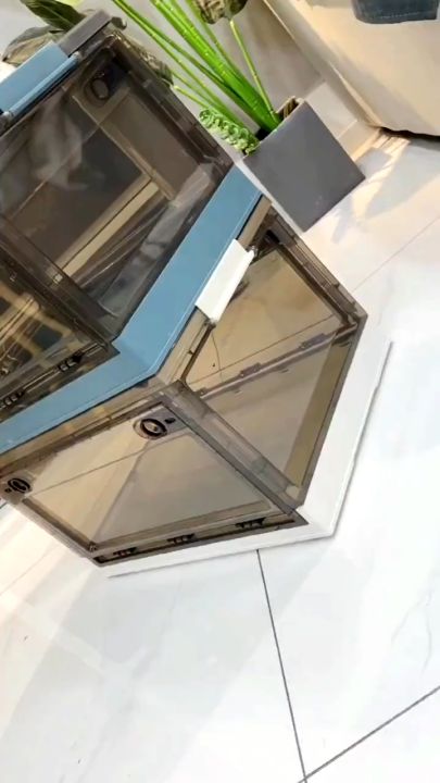 NEARER 120L Foldable Storage Box with Lid Large Capacity Multipurpose ...