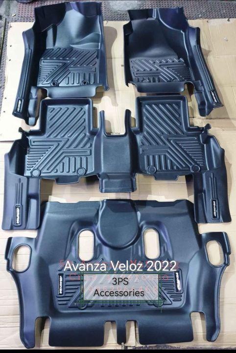 AVANZA 2022 2023 2024 5D DEEP DISH MATTING 3Rows | Lazada PH