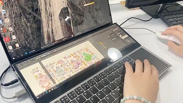 Local Manila shipment Dual Screen Laptop 16 Inch Touch Screen Intel ...