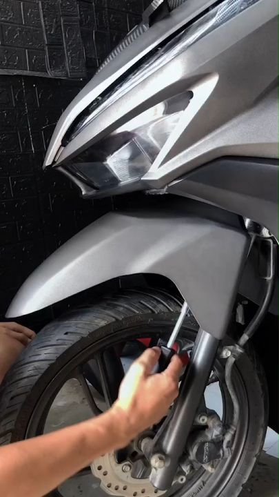 LEGITMOTO CLICK 125 / 150 FRONT FENDER WITH MATTE FINISH FOR CLICK V2 ...