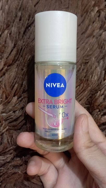 Nivea Extra Bright Serum 10X Vitamin C Deo Roll On 40ML | Lazada PH