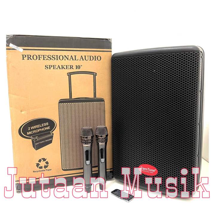 SPEAKER BARETONE 10 INCH MAX10HE / MAX-10HE /MAX 10 HE BLUETOOTH TWS ...