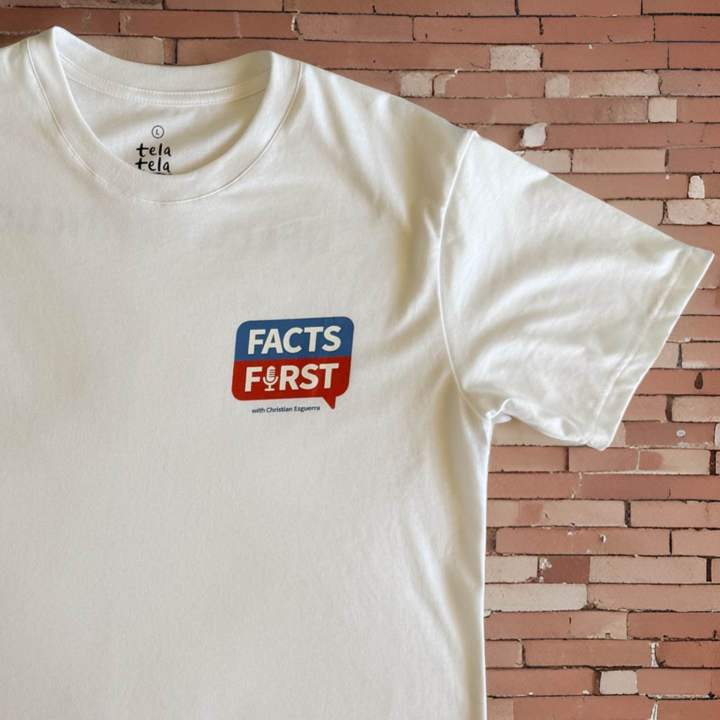 Facts First Shirt [#FactsFirstNation] Pristine White | Lazada PH