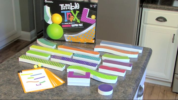 [5 ขวบ+] Tumble Trax Magnetic Marble Run ของเล่น ชุดอุปกรณ์สร้างสรรค์ ...