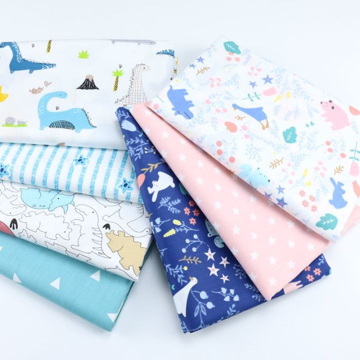 Pure Cotton Cartoon Elephant Dinosaur Fabric Printed Bean Bean Blanket ...