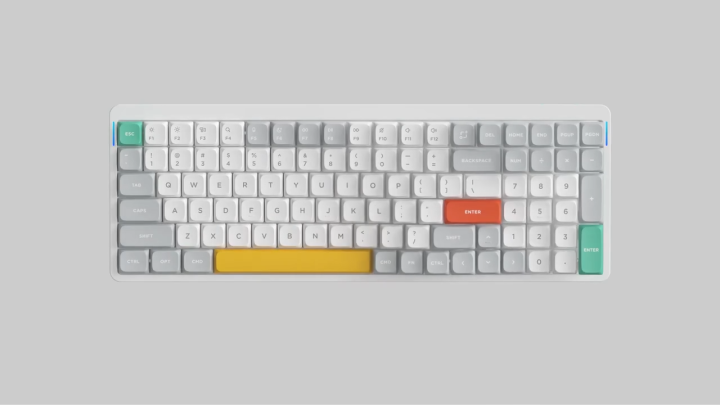 NuPhy Air96 V2 Wireless Mechanical Keyboard Bluetooth 5.1 2.4G USB-C ...