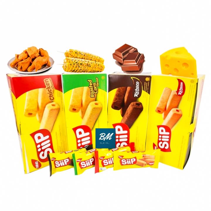 NABATI SIIP BOX isi 20 Pcs x 5 gr / Nabati Siip Keju / Nabati Siip ...