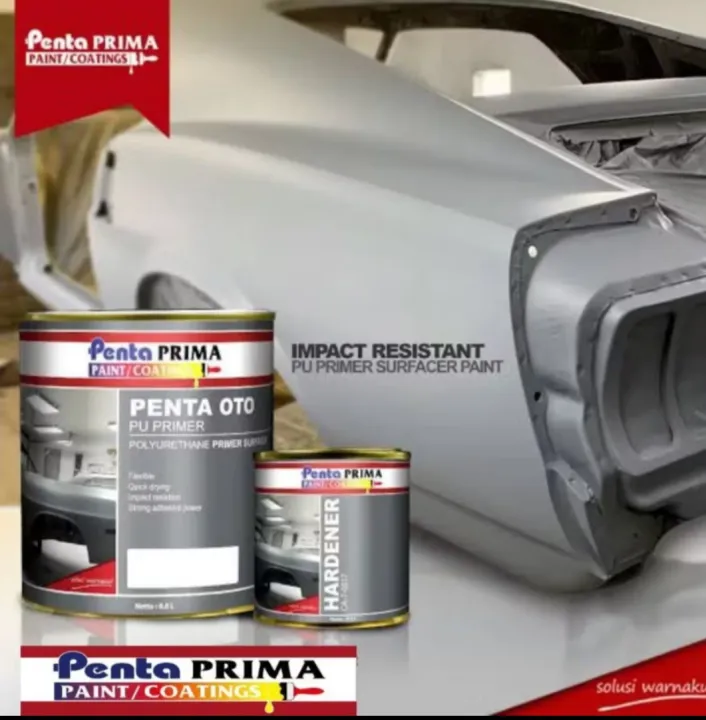 Cat Dasar Penta Oto Pu Polyurethane Epoxy Epoksi Epoxi Primer Surfacer ...