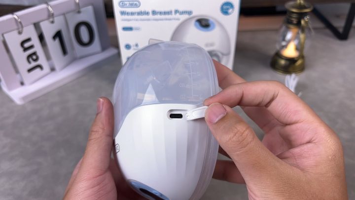 Dr.isla Electric Breast Pump 4Modes x 36 Gears LED Portable Hands-free ...