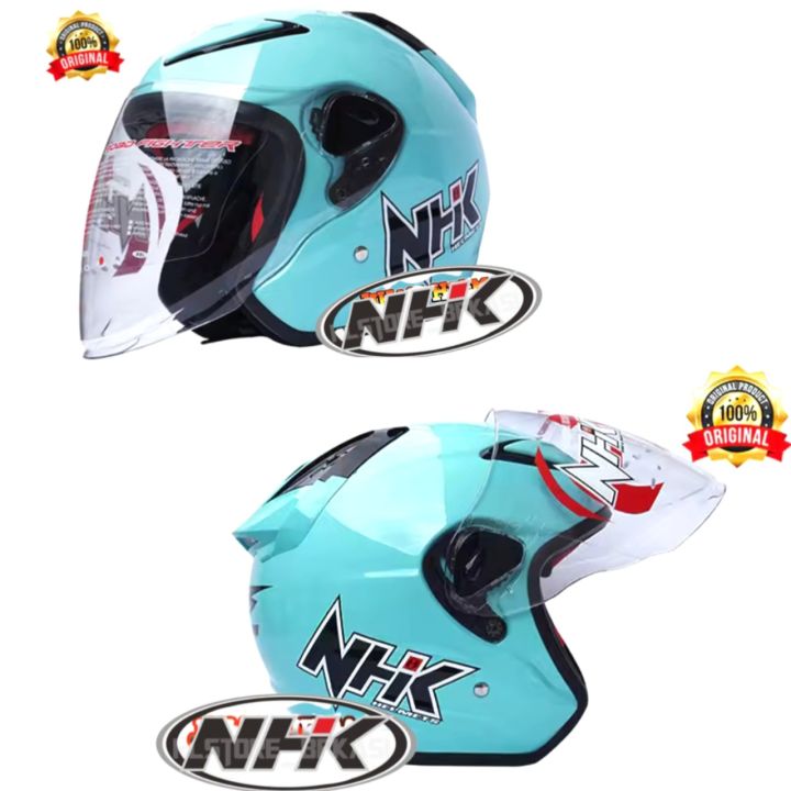Helm NHK Original Biru Tosca SNI.DOT INTERNASIONAL ORIGINAL NHK R6 ...