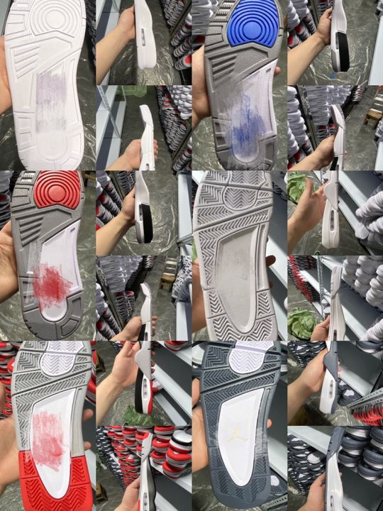 AJ3 AJ4 Basketball Shoe Sole Replacement Full Bottom Air Cushion Sole ...