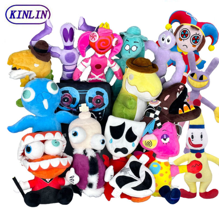 The Amazing Digital Circus Plush Toy POMNI JAX Caine Ragatha Kinger Zooble Plushies Creative ...