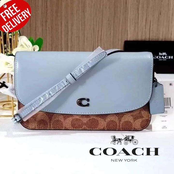 กระเป๋าสะพาย COACH C5362 Hayden Crossbody In Signature | Lazada.co.th