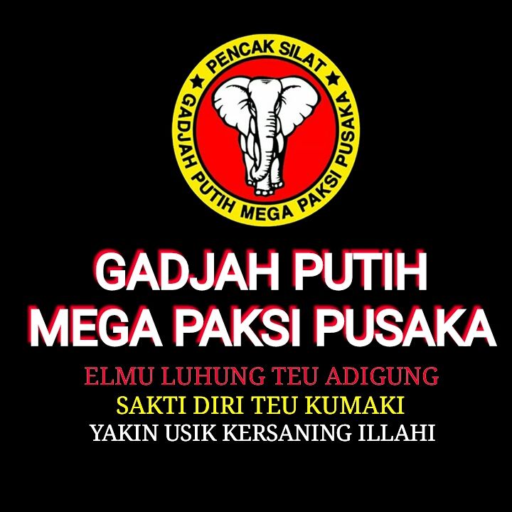 poster cetak hiasan dinding LOGO GAJAH PUTIH | Lazada Indonesia