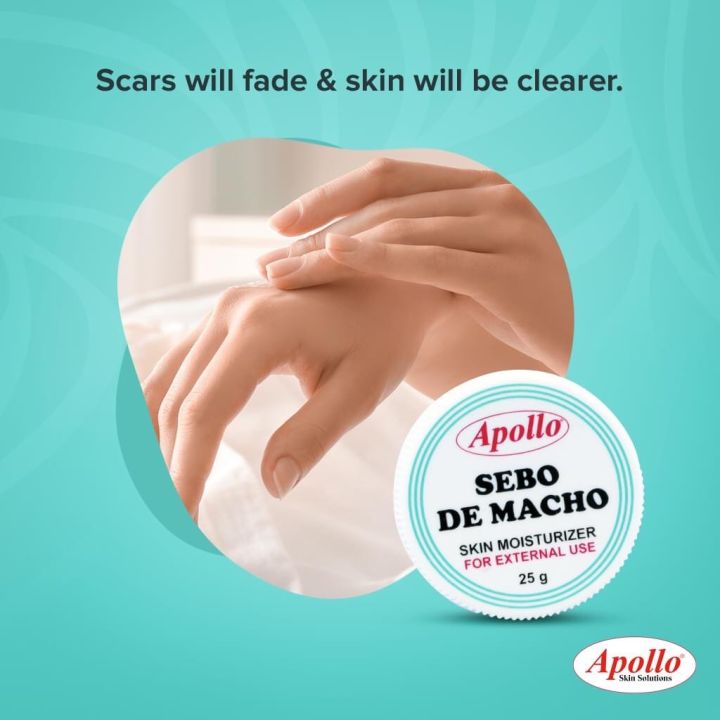 Apollo Sebo De Macho with Skin Moisturizer 25g | Lazada PH