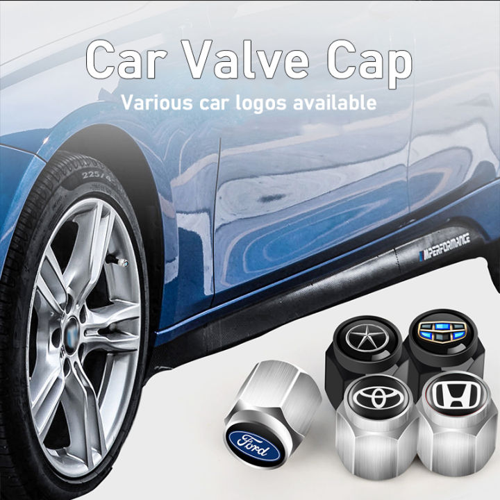 SCH Proton Car Tyre Valve Caps Stainless Steel Wheel Stem Air Caps For ...